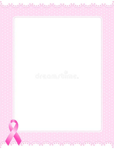 Breast Cancer Border Stock Illustrations – 197 Breast Cancer Border ...