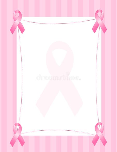 Breast Cancer Border Stock Illustrations – 197 Breast Cancer Border ...
