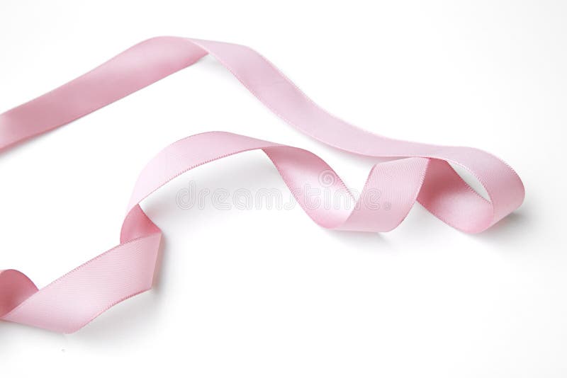 Pink ribbon border stock photo. Image of satin, gift - 83788666