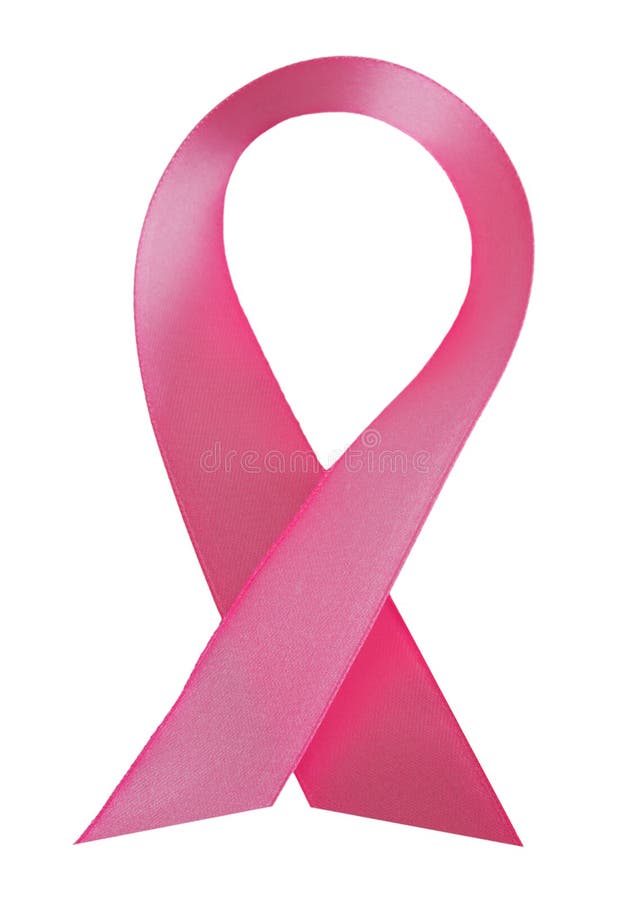 Breast Cancer Ribbon stock photo. Image of silk, satin - 15279304