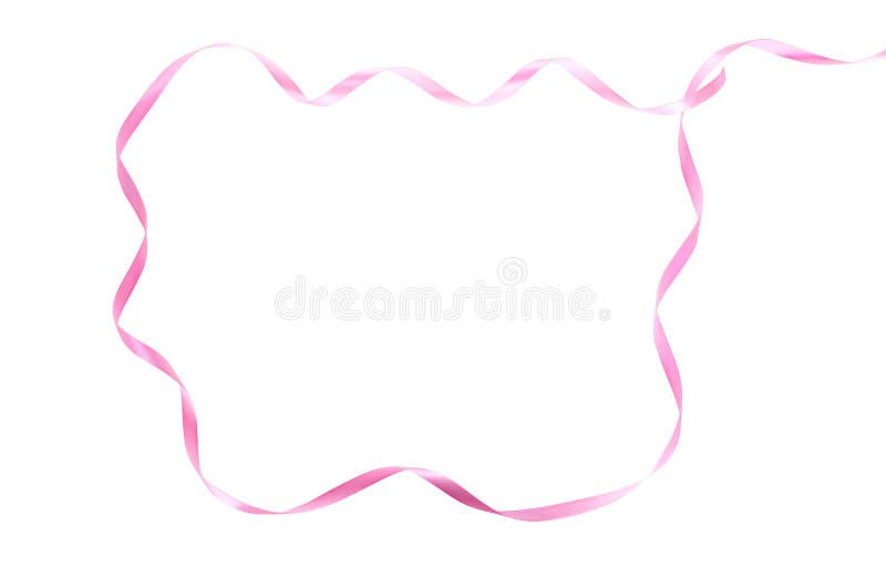Pink ribbon frame stock photo. Image of issues, pink - 96439026