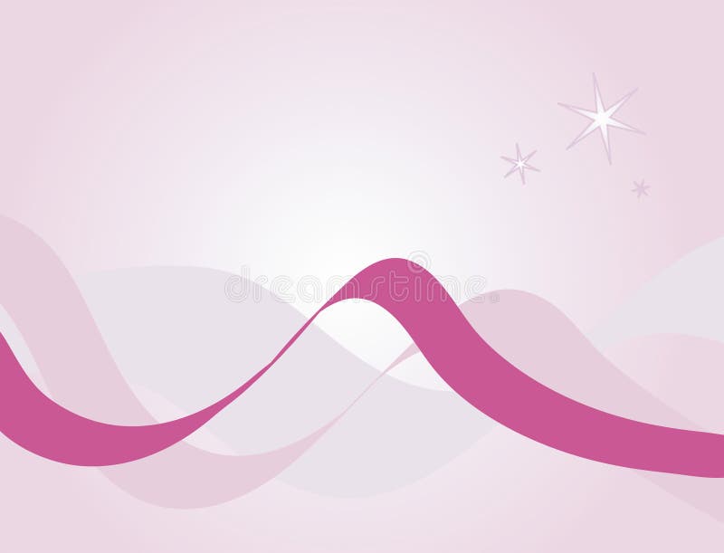 Vector Illustration of Pattern of Pink Support Rib Stock Vector ...