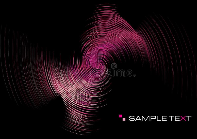Hot Pink Ripple Effect Background Stock Illustration - Illustration of ...