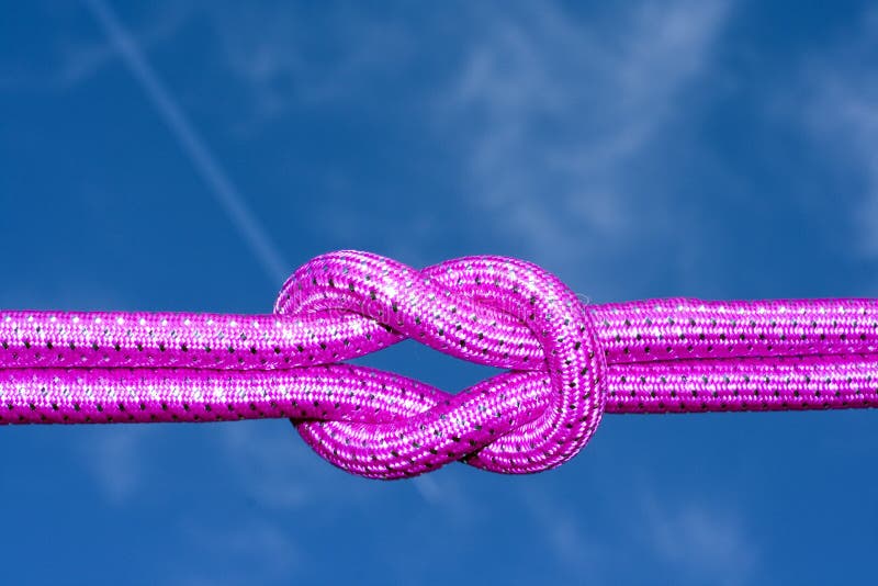 Pink Rope stock image. Image of abstract, tied, background - 4535103