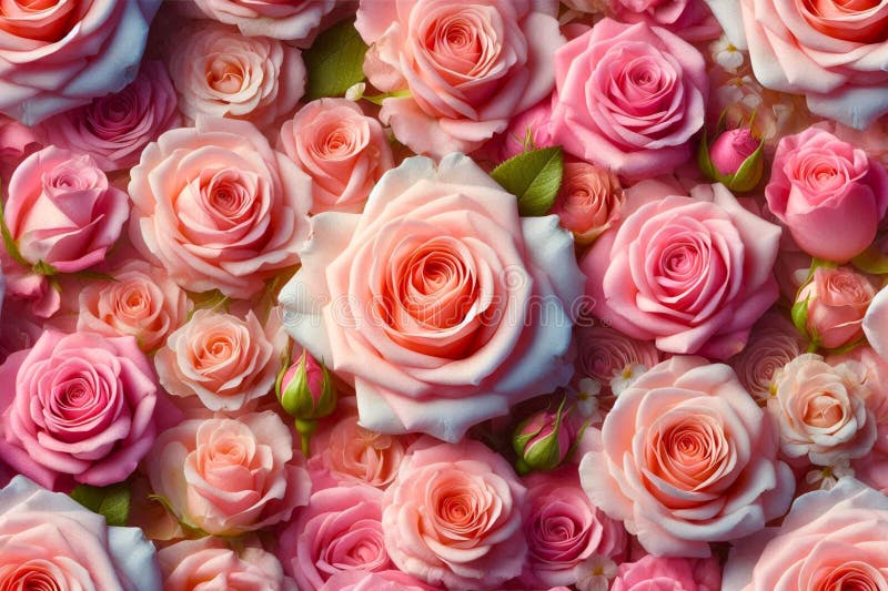 Pink Rose stock illustration. Illustration of pink, love - 341428728