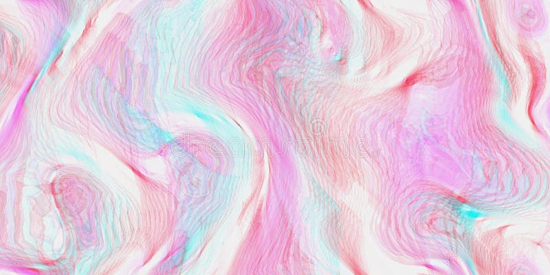 Pink Rose Blue Color Streaks Background. Colored Smooth Blending ...