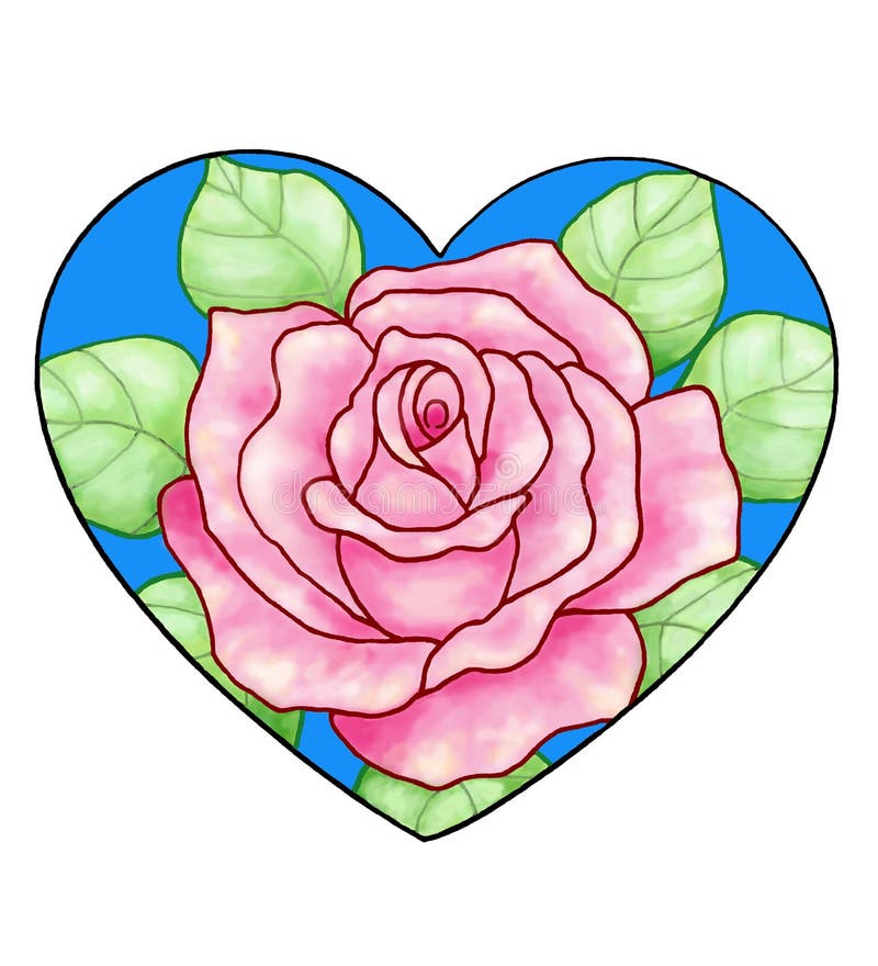 Pen and Ink Rose stock illustration. Illustration of black - 15014427