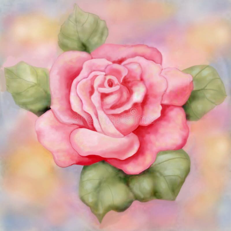 Pen and Ink Rose stock illustration. Illustration of black - 15014427