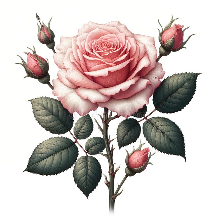 Rose Stick Stock Illustrations – 1,834 Rose Stick Stock Illustrations ...