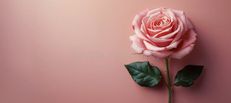 Pink Rose on Table stock photo. Image of botany, interior - 318123712