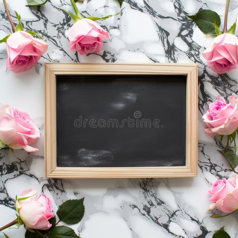 Chalkboard Roses Stock Illustrations – 201 Chalkboard Roses Stock ...