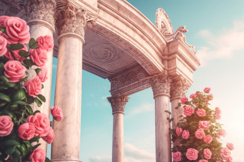 Roses Column Stock Illustrations – 459 Roses Column Stock Illustrations ...