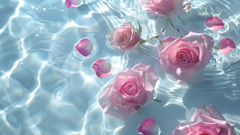 Pink Rose Petals Wallpaper