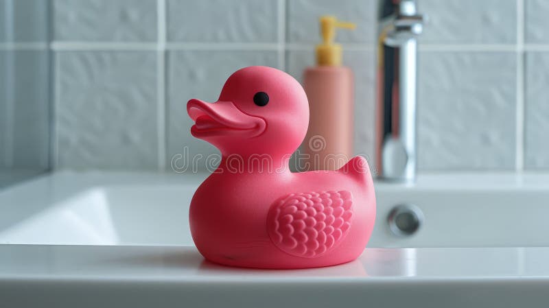 Pink Rubber Duck Bathroom Sink Stock Photos - Free & Royalty-Free Stock ...