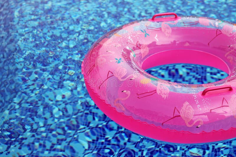 619 Pink Rubber Ring Swimming Pool Photos - Free & Royalty-Free Stock ...