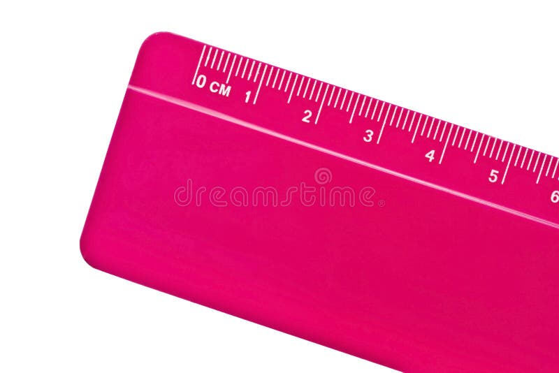 Pink ruler stock image. Image of paper, design, color - 27735249