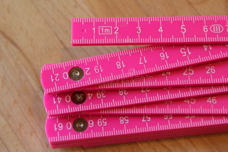Pink ruler stock image. Image of measure, milimeter, background - 66792661