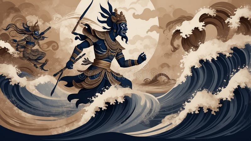 Cherry Blossom Tree in Gentle Breeze. AI Generated Stock Image - Image ...