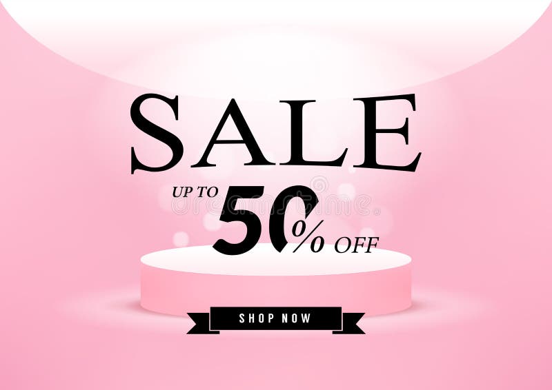 Pink tag sale stock illustration. Illustration of pink - 34307160