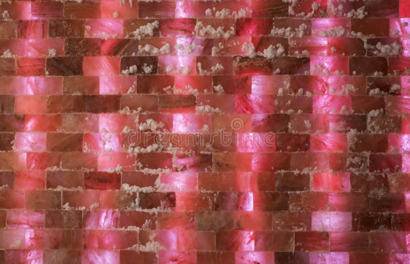 Pink salt room stock image. Image of stone, modern, bench - 84855303