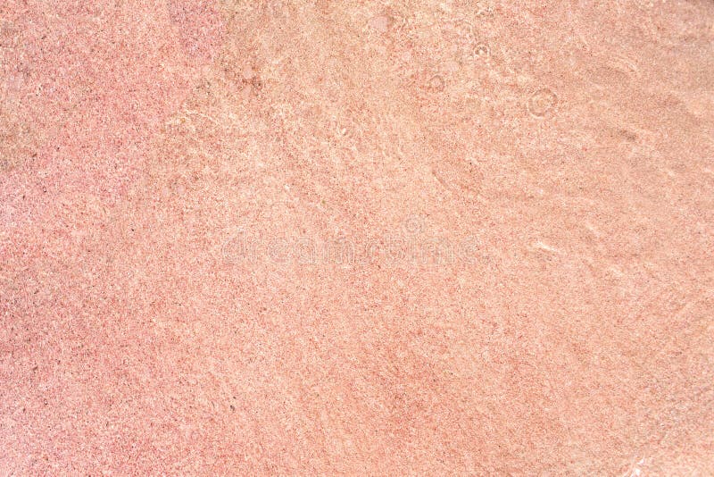 Pink sand on the beach stock photo. Image of holiday - 76562540
