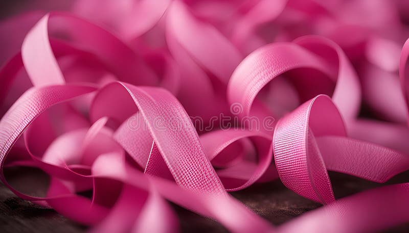 Pink Satin Ribbon Texture stock illustration. Illustration of ...