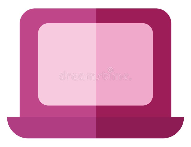 Pink School Classroom Icon Isolated on Blue Background. Back To School ...