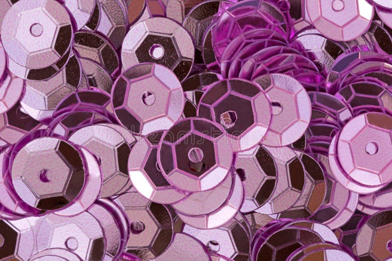 Pink Sequins Close View stock image. Image of close, pink - 50759163