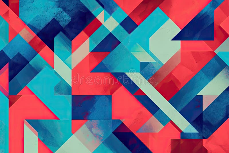 Pink Shapes stock illustration. Illustration of design - 306432533