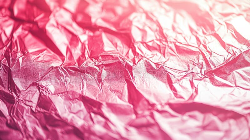 Pink Shimmer Crumpled Foil Texture, Gradient Background with Pastel ...