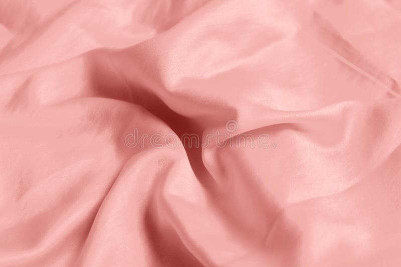 Pink Shiny Fabric As Background, Closeup View Stock Image - Image of ...