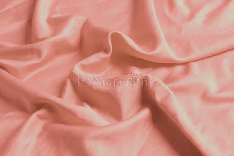 Pink Shiny Fabric As Background, Closeup View Stock Image - Image of ...