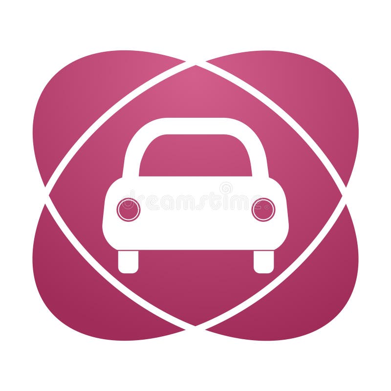 Pink sign car stock vector. Illustration of engineering - 93150918