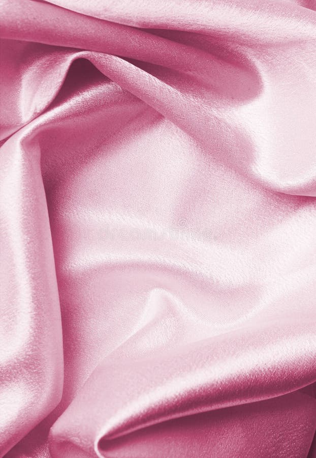 Pink silk stock image. Image of elegant, curve, fabric - 12663957