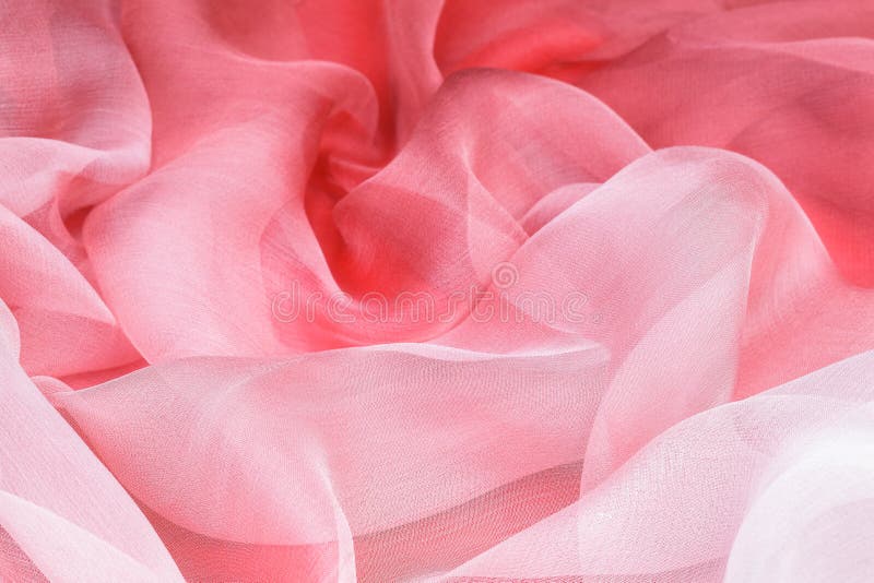 Pink chiffon stock photo. Image of abstract, textile, artistic - 8583222