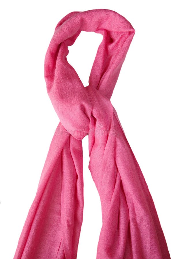 Pink silk scarf stock image. Image of scarf, decorative - 48562073