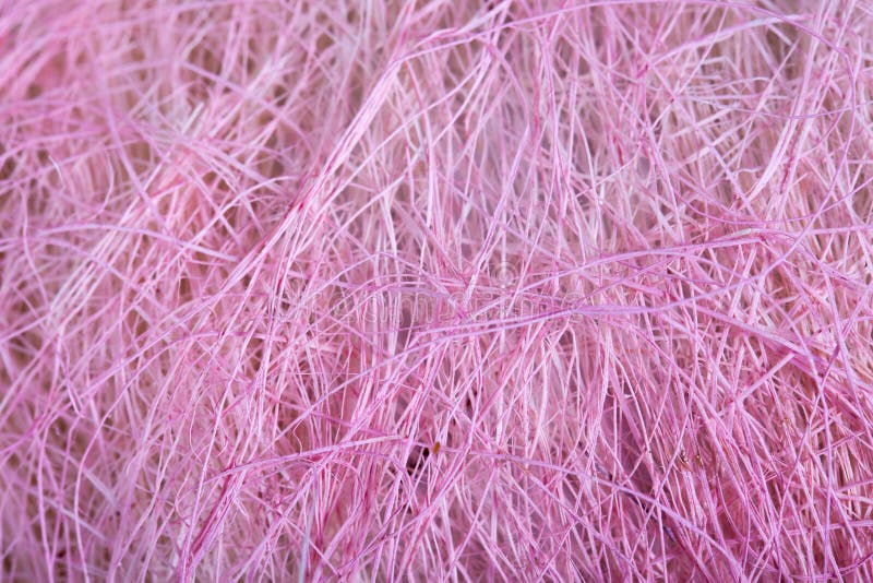 Pink Sisal Fiber stock image. Image of cocos, relief - 28598351