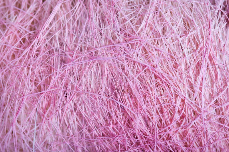 Pink Sisal Fiber stock photo. Image of interior, plexus - 28889064