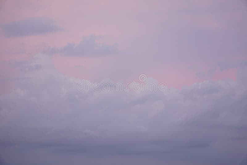 Pink sky in the evening stock image. Image of pink, coast - 227916959