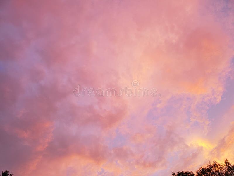 Pink sky editorial photography. Image of pink, ohio - 152555332