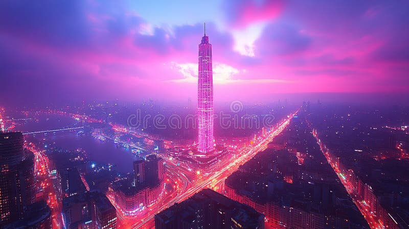 Pink Skyscraper Stock Illustrations – 7,788 Pink Skyscraper Stock ...
