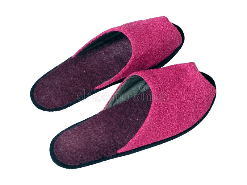 Pink slippers stock photo. Image of white, comfort, accessories - 661682