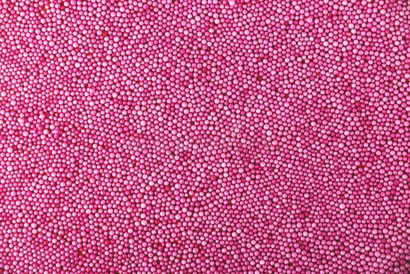 Pink Small Balls Texture and Background with Copy Space Stock Photo ...