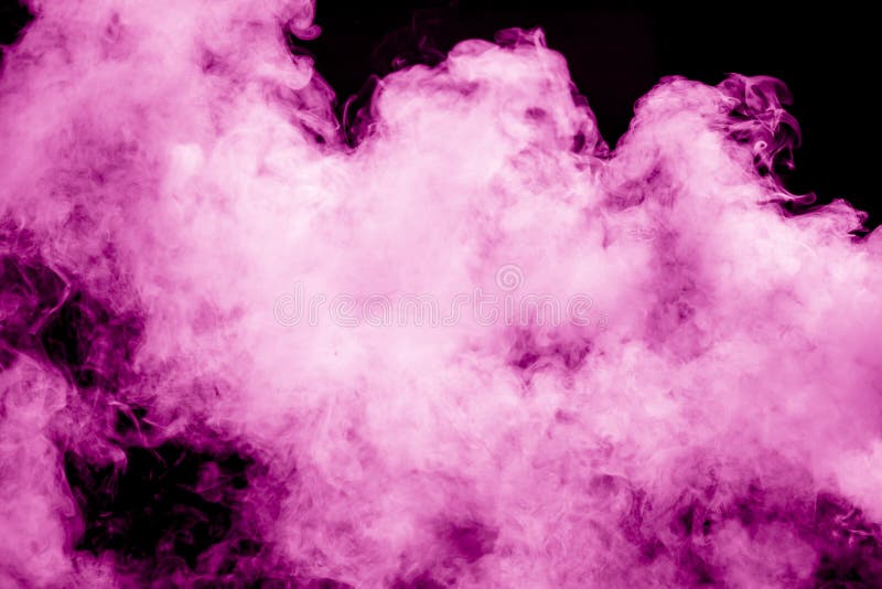 Pink Smoke As an Abstract Background Stock Image - Image of cloud ...