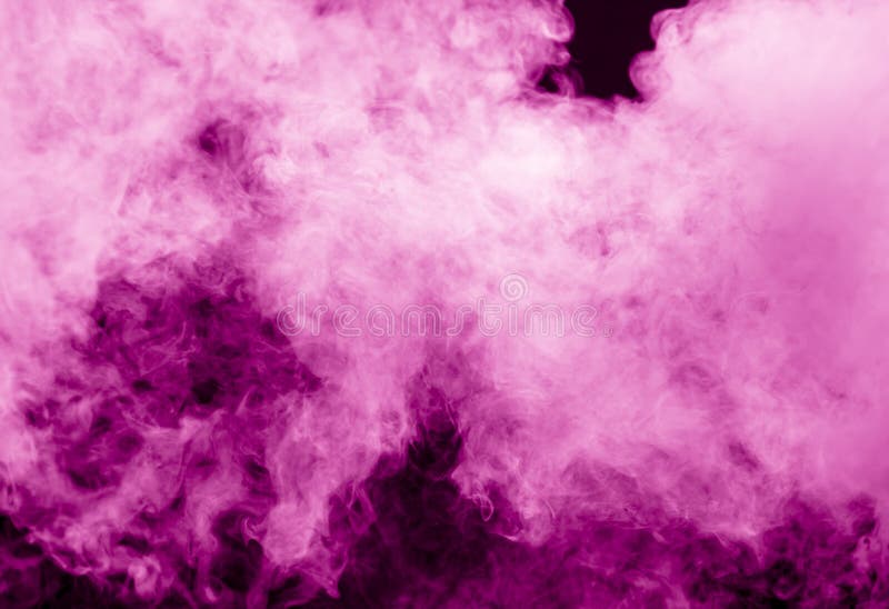Pink Smoke on White Background Stock Photo - Image of condition, flame ...