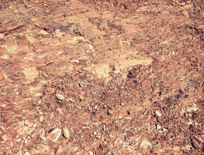 Pink Soil, Pink Stones, Pink Stone Stock Photo - Image of crumbled ...