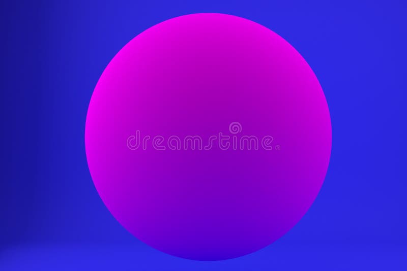 Pink Sphere Round Button Ball Basic Matted Circle Geometric Shape Solid ...