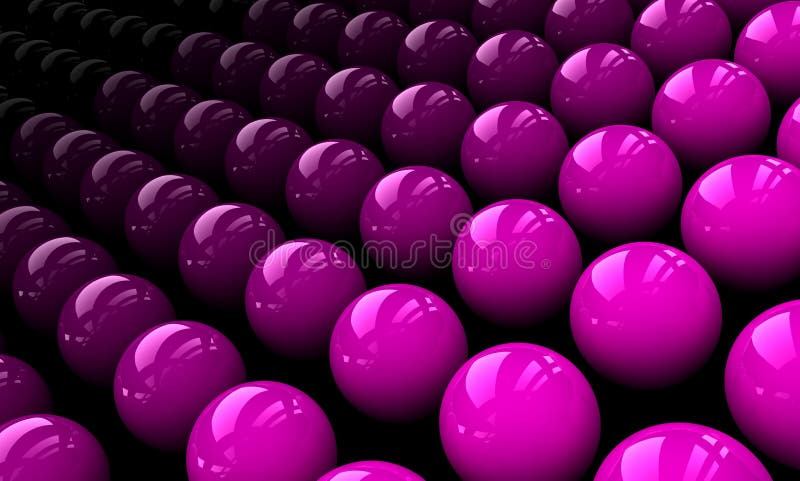 Pink spheres stock illustration. Illustration of graphic - 45782064