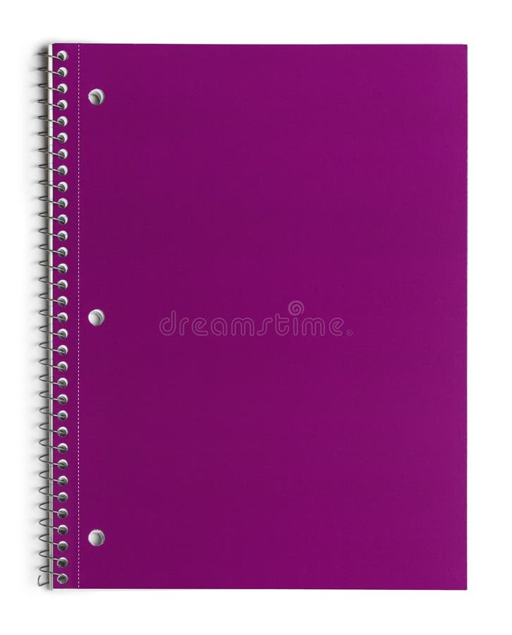 Pink Spiral Notebook stock photo. Image of advice, handbook - 38680534
