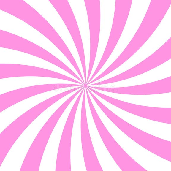 Pink Spiral Rays. Abstract Hypnotic Pattern. Dynamic Burst Effect ...